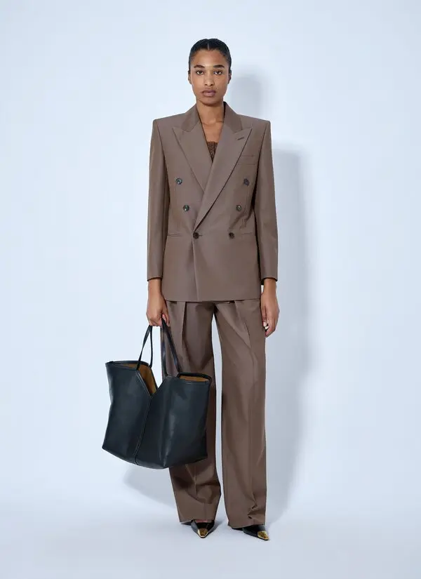 Saint Laurent Double-breasted Wool Blazer