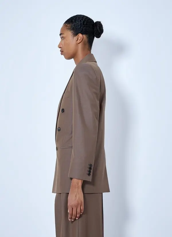 Saint Laurent Double-breasted Wool Blazer