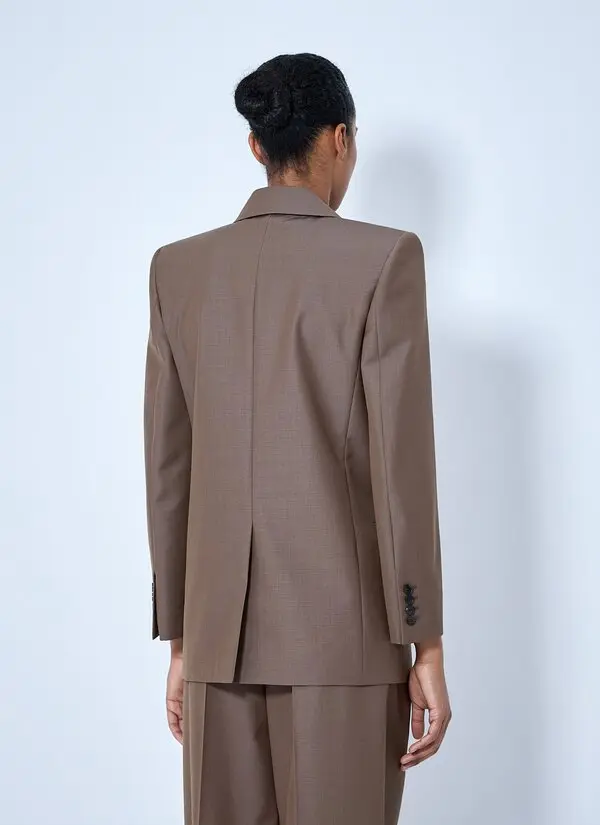Saint Laurent Double-breasted Wool Blazer