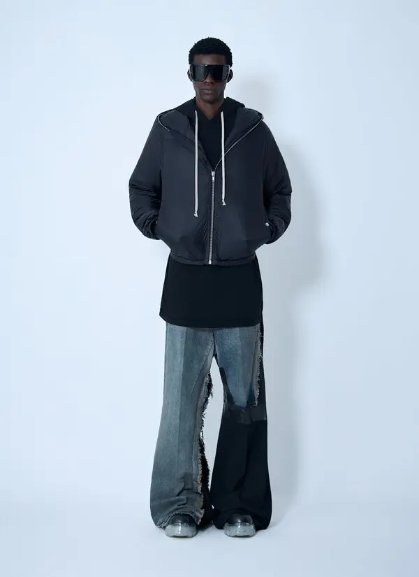 Rick Owens Padded Zip-up Windbreaker Jacket