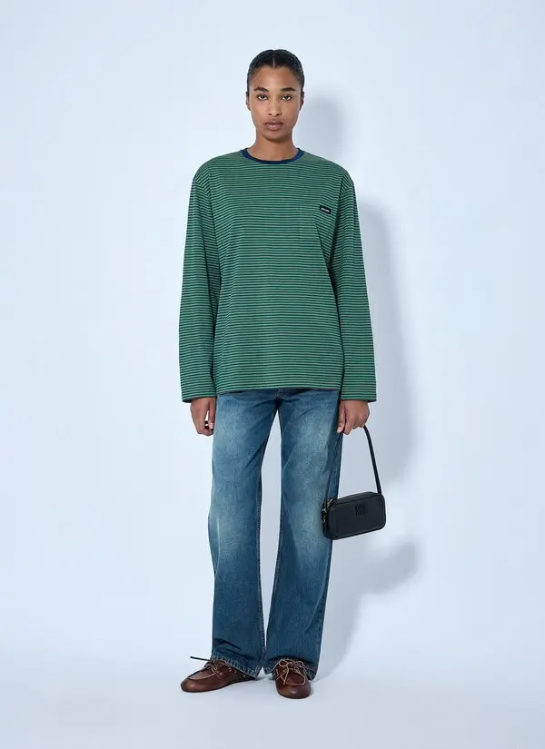 Miu Miu Wide-leg Denim Jeans