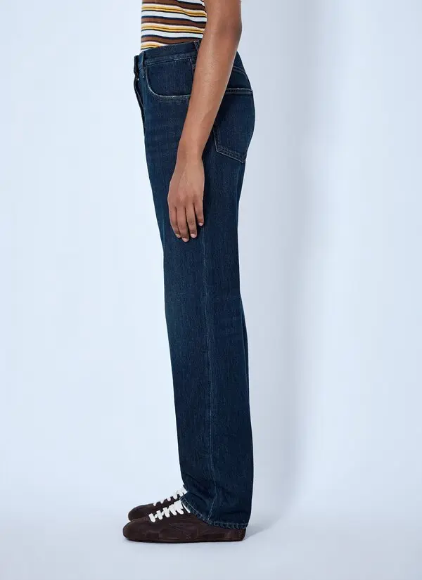 Prada Straight-leg Washed Denim Jeans