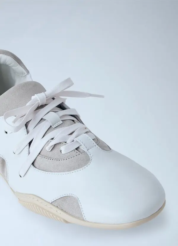 Acne Studios Leather Lace-up Sneakers