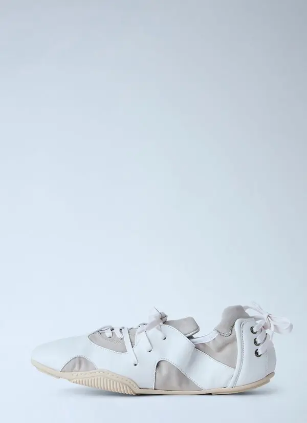 Acne Studios Leather Lace-up Sneakers
