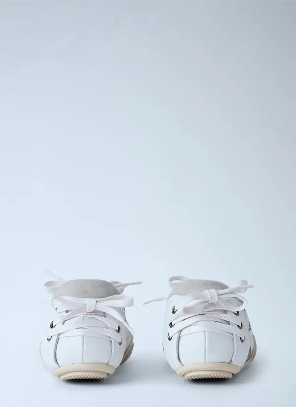 Acne Studios Leather Lace-up Sneakers