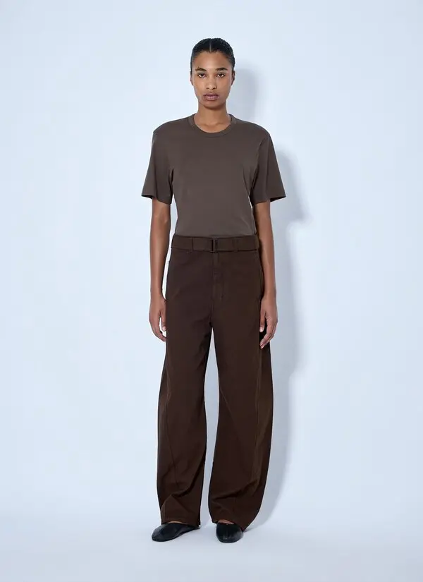 LEMAIRE Crewneck Cotton Jersey T-shirt