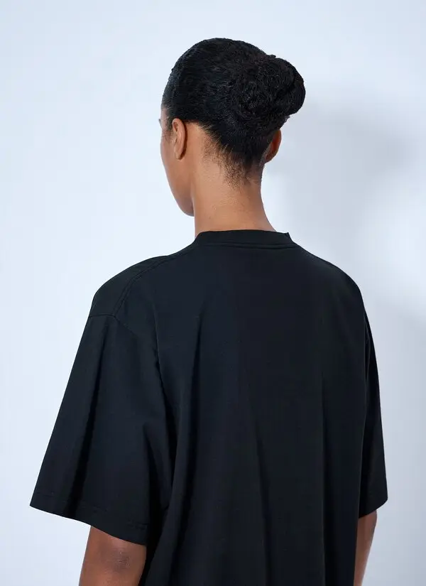 Balenciaga The Door" Oversized Graphic Print T-shirt