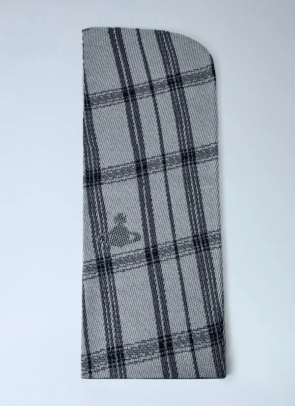 VIVIENNE WESTWOOD Tartan Hood - Gray