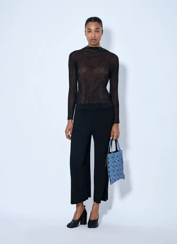 Issey Miyake Hatching Pleats Pants