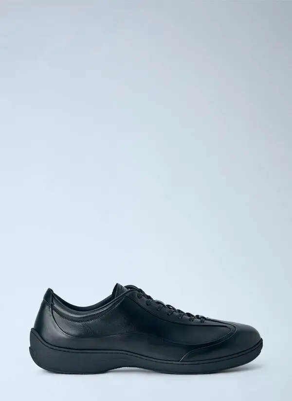 KIKO KOSTADINOV Sargo Smooth Leather Lace-up Sneakers - Black
