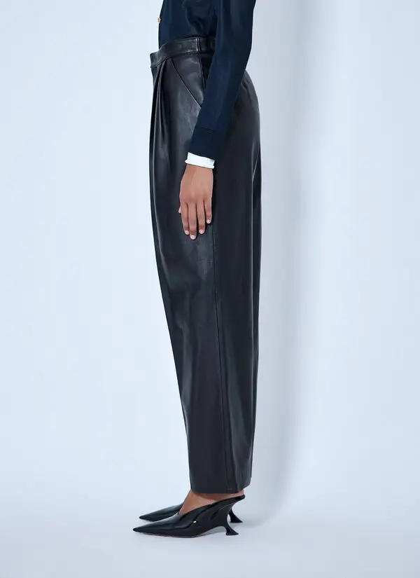 Bottega Veneta Soft Semi Shiny Nappa Trousers