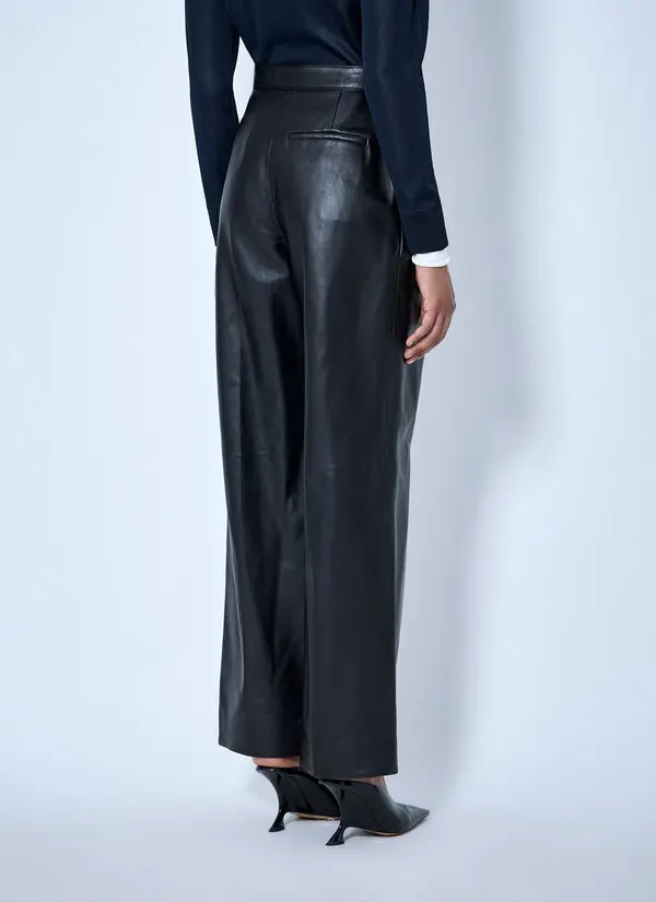 Bottega Veneta Soft Semi Shiny Nappa Trousers