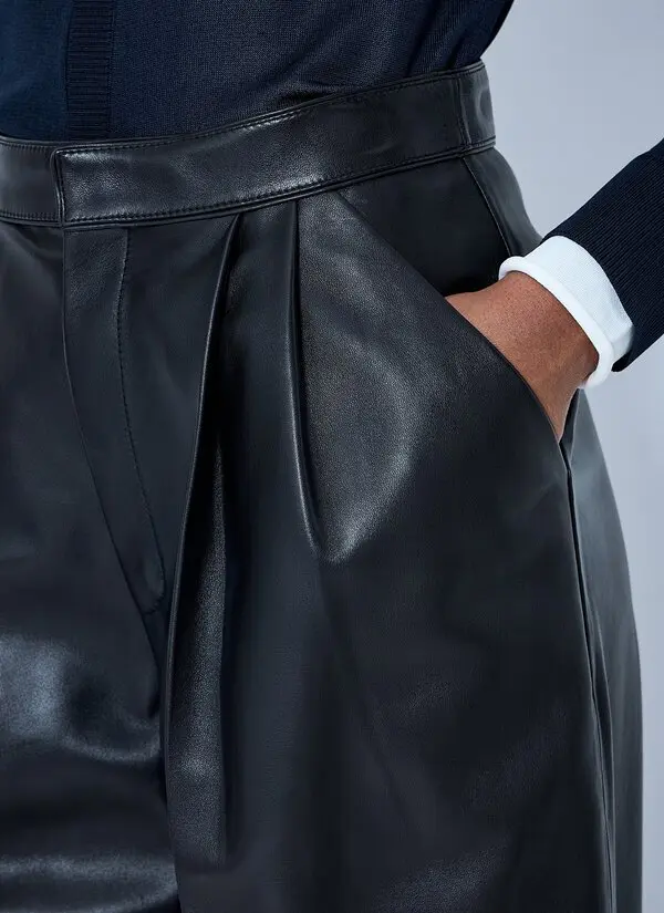 Bottega Veneta Soft Semi Shiny Nappa Trousers