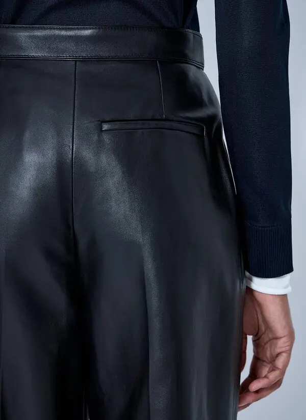 Bottega Veneta Soft Semi Shiny Nappa Trousers