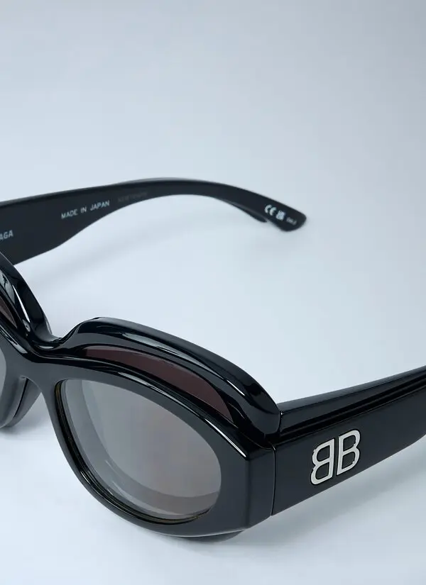Balenciaga Superbusy Round Sunglasses
