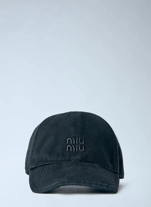 Miu Miu Drill Baseball Cap