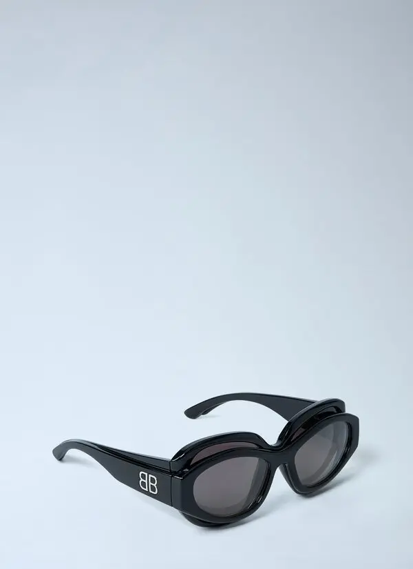 Balenciaga Superbusy Round Sunglasses