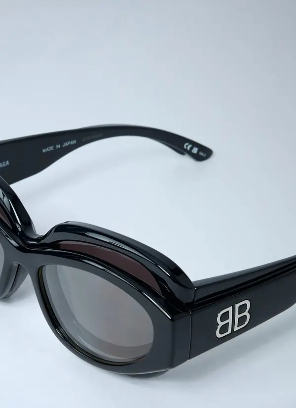 Balenciaga Superbusy Round Sunglasses