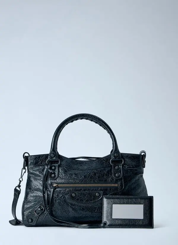 Balenciaga Le City First Handbag - Black
