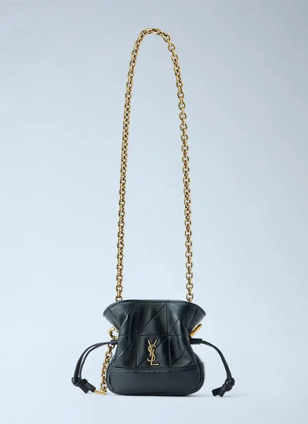 Saint Laurent Jamie Chain Belt Bag - Black