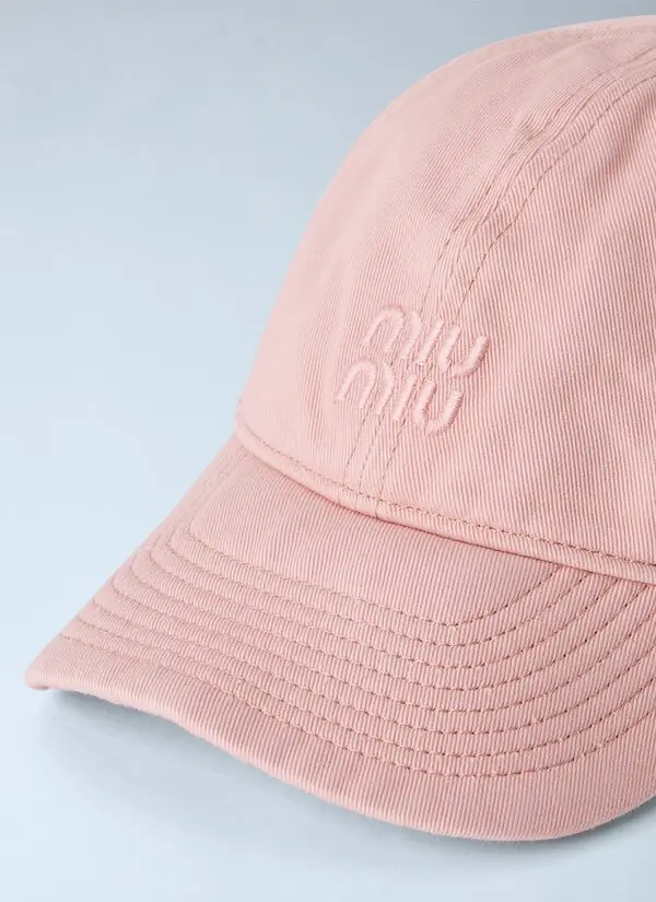 Miu Miu Drill Baseball Cap