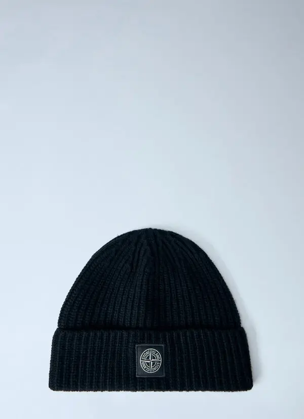 Stone Island Wool Beanie Hat