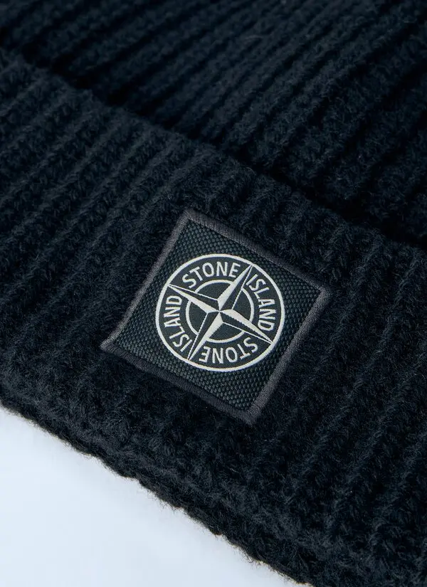 Stone Island Wool Beanie Hat