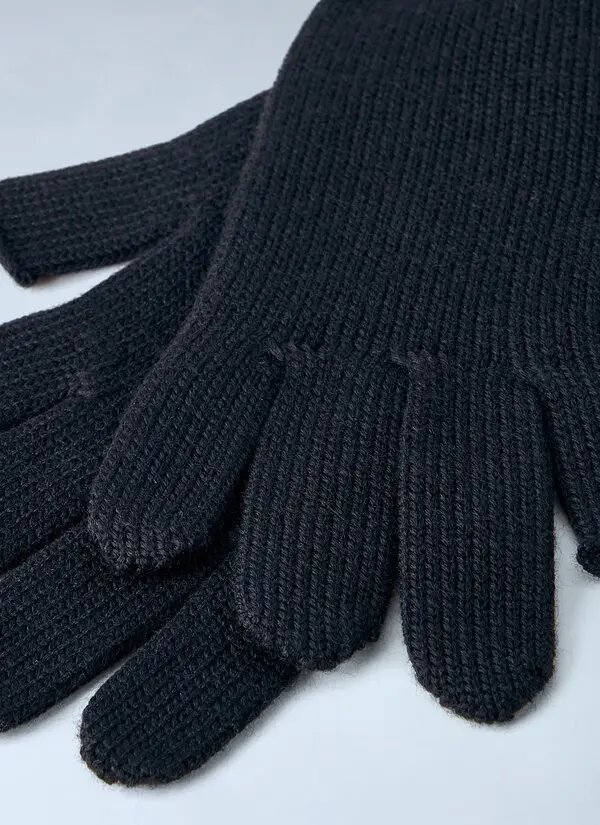 Rick Owens Extended Knit Gloves