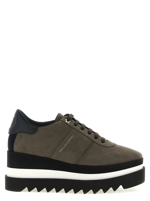 Stella McCartney Sneak-elyse Platform Sneakers - Gray
