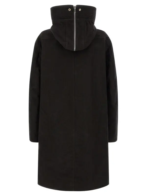 Rick Owens Megaparka' Oversized Cotton Twill Parka