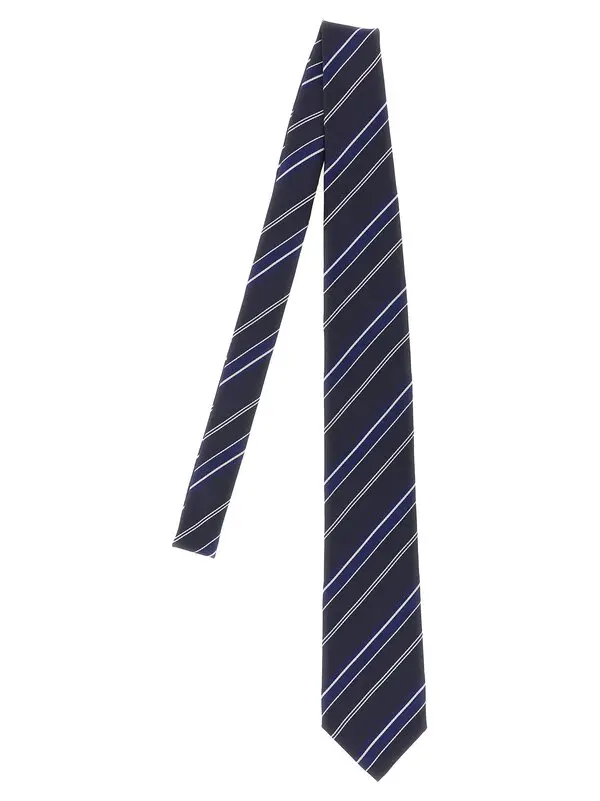 TOM FORD Diagonal Striped Silk Neck Tie