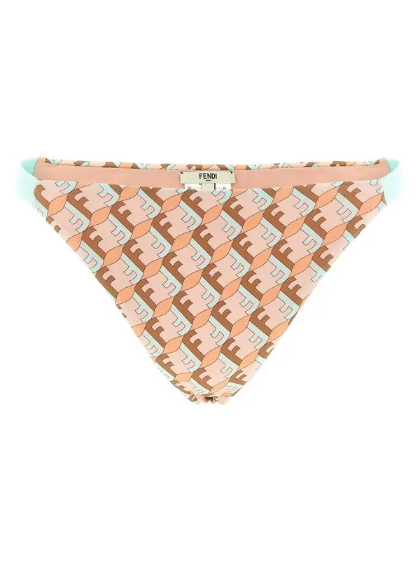 Fendi Ff Waves Bikini Briefs - Multicolor