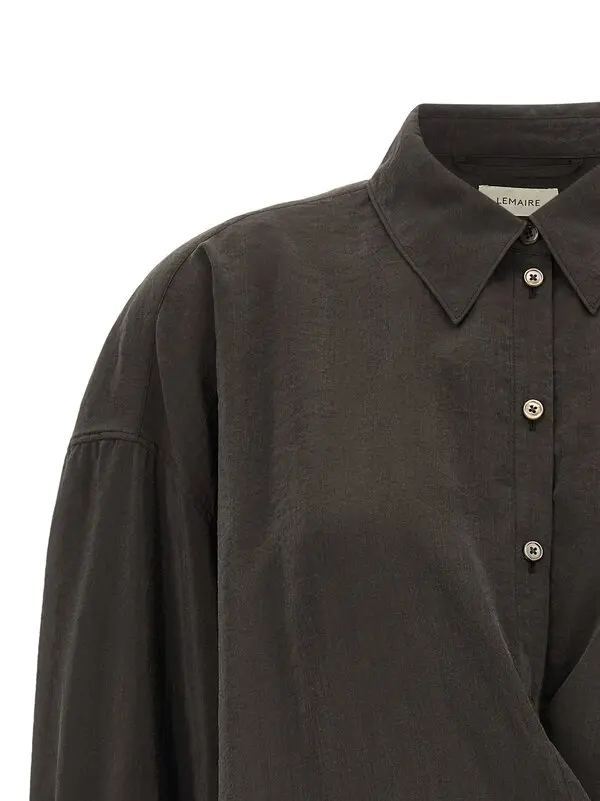 LEMAIRE Twisted Shirt - Black