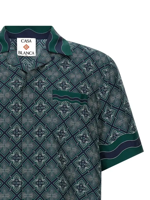 Casablanca Radiating Monogram' Shirt