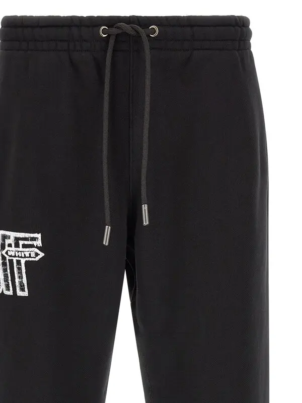 Off-White Motion Arrow Cuffed' Joggers