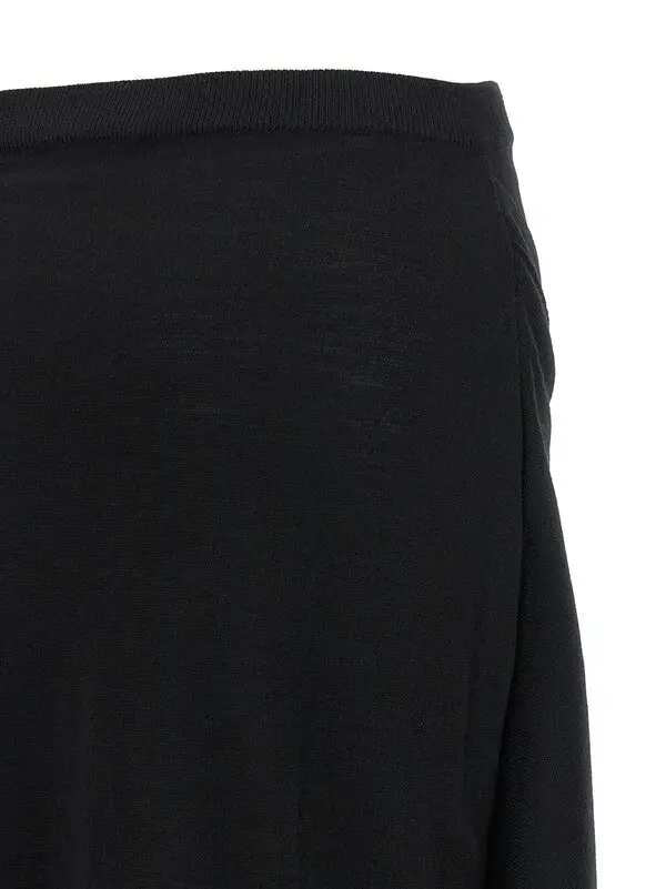 LEMAIRE Button Asymmetrical Skirt