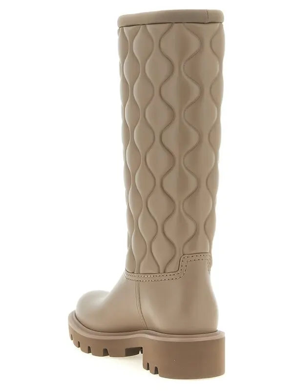 Moncler Kickstream High' Rain Boots