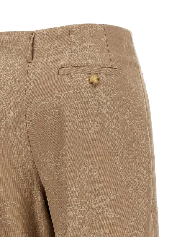 Etro Paisley Jacquard Pants