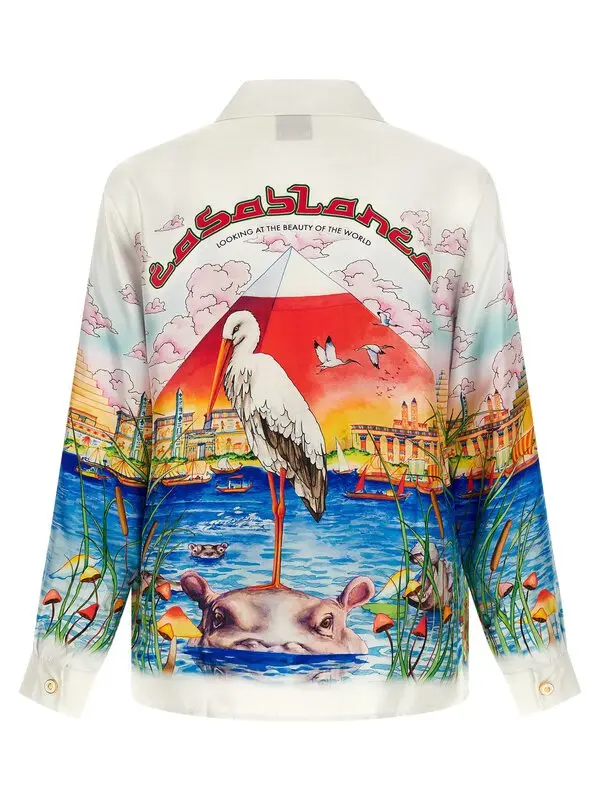 Casablanca Egypt As It Was' Shirt - Multicolor