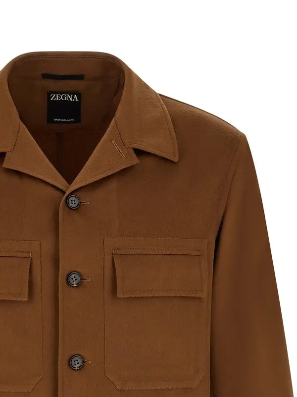 Zegna Oasis Cashmere Overshirt