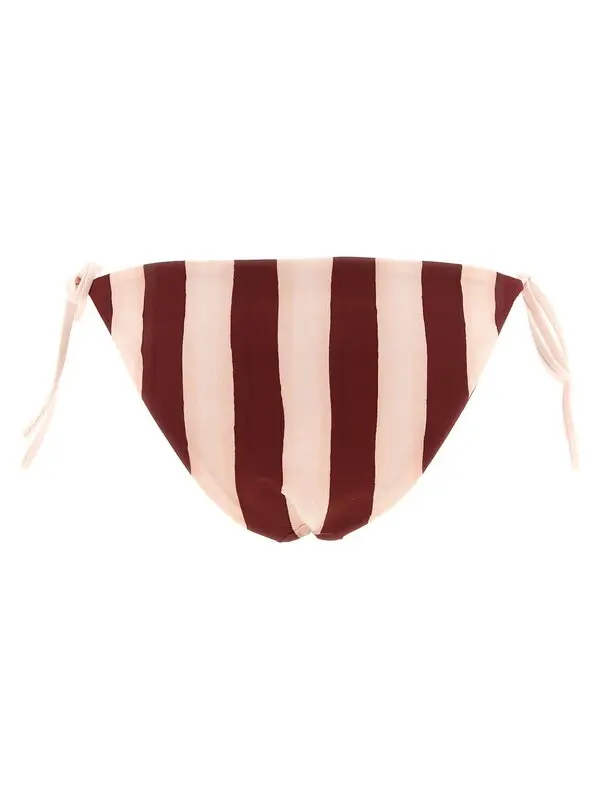 Fendi Pequin Reversible Bikini Bottoms - Multicolor