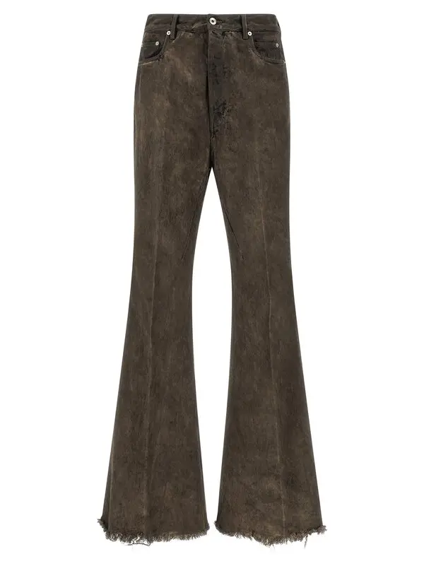 Rick Owens Bolan Bootcut Jeans - Gray