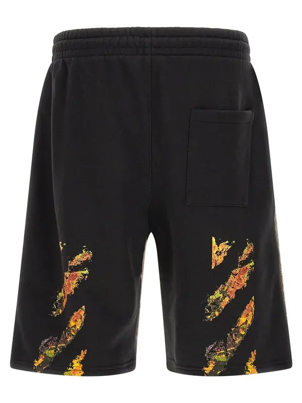 Off-White Spices Arrow Overlap Skate" Bermuda Shorts