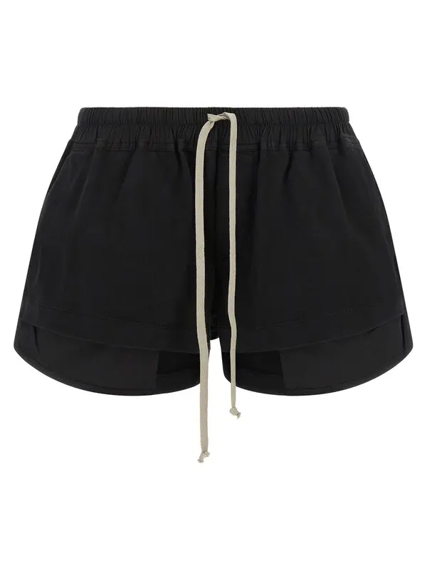 Rick Owens Fog Boxers" Shorts - Black