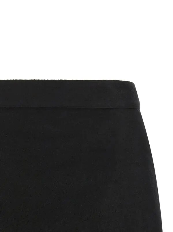Rick Owens Fog Cutoff" Mini Skirt
