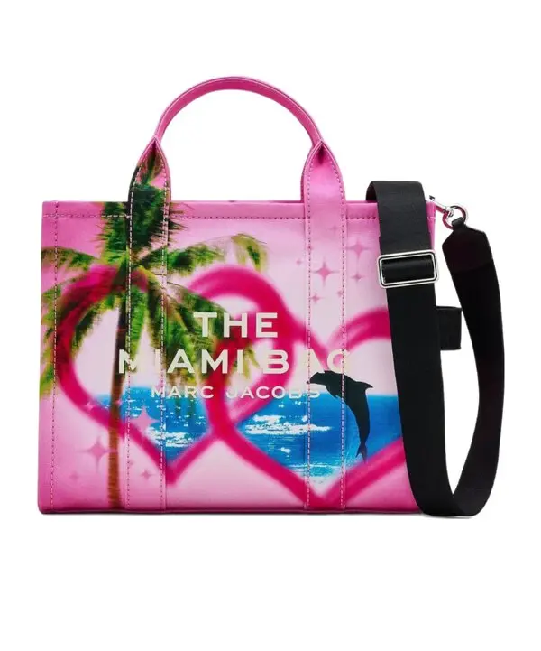 Marc Jacobs Printed Handbag - Pink