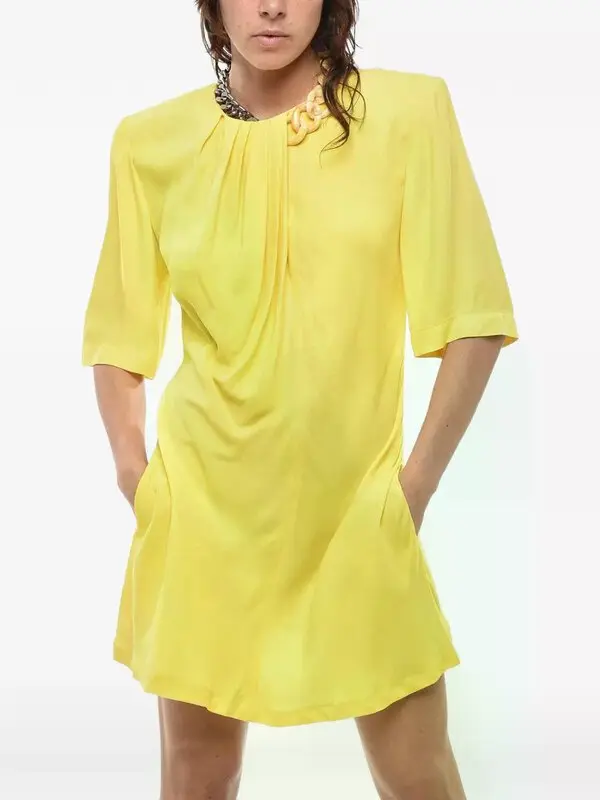 Stella McCartney Chain-embellished Mini Dress