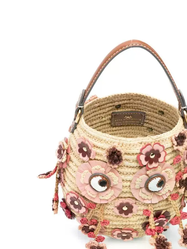 ANYA HINDMARCH Floral-embellished Mini Bag