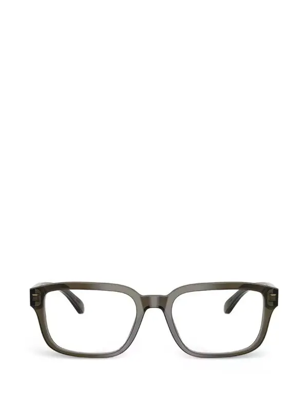 Emporio Armani Square-frame Glasses - Grey