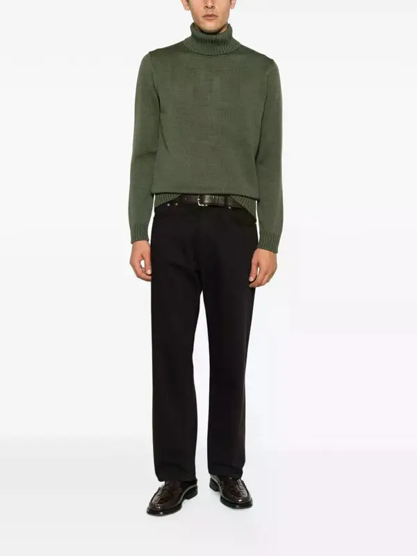 ZANONE Roll-neck Ribbed Sweater
